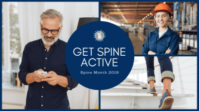 Prevention is the focus as we “Get Spine Active” this October - First ...